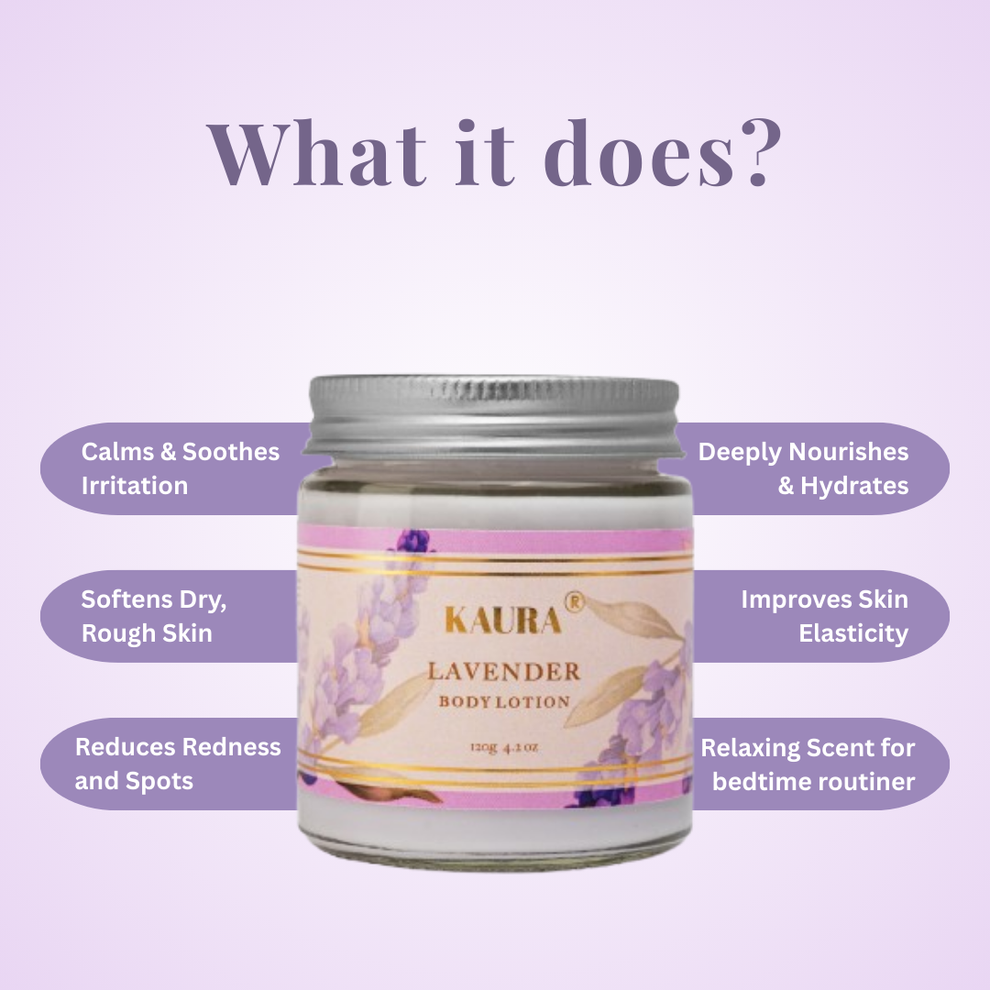 Oats & Lavender Body Cream-Dreamy Body Lotion by Kaura India